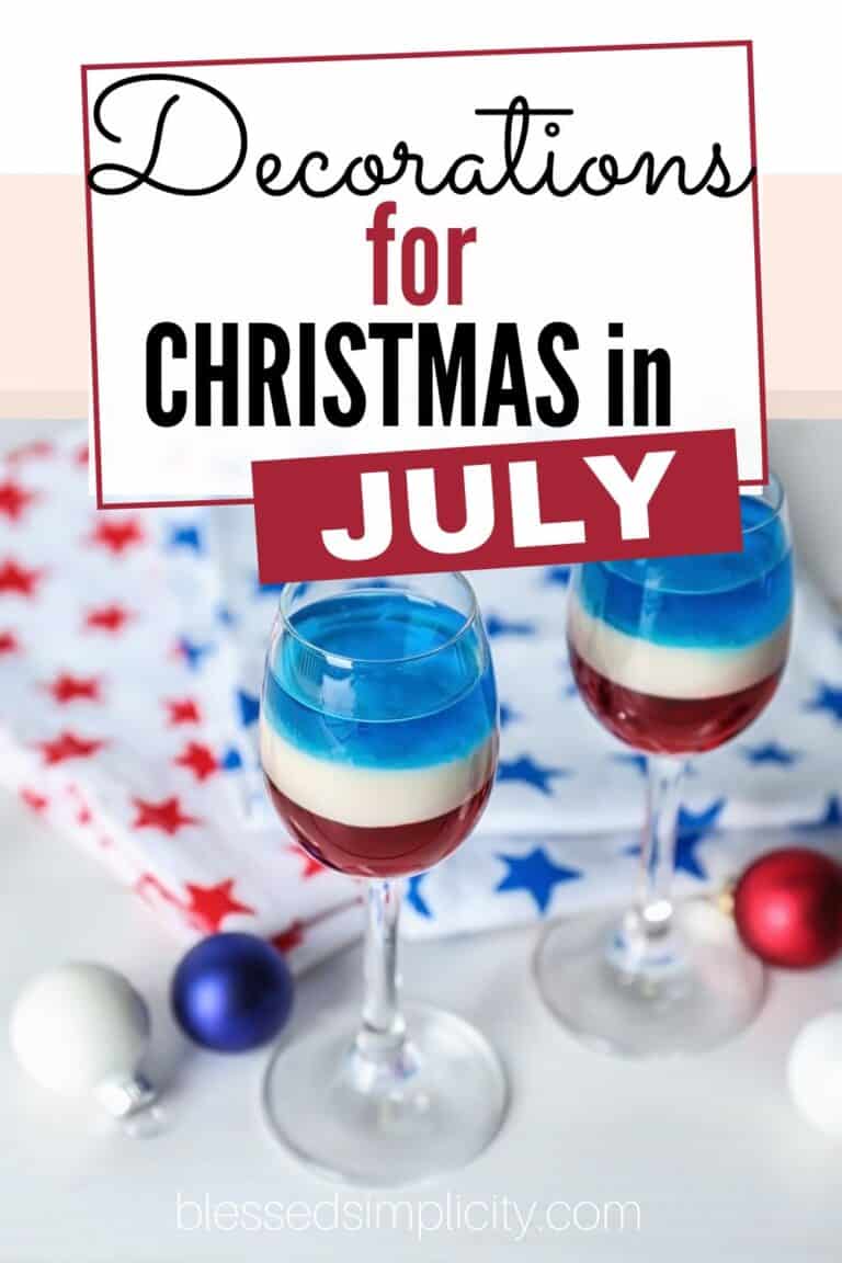 Christmas in July Decorations