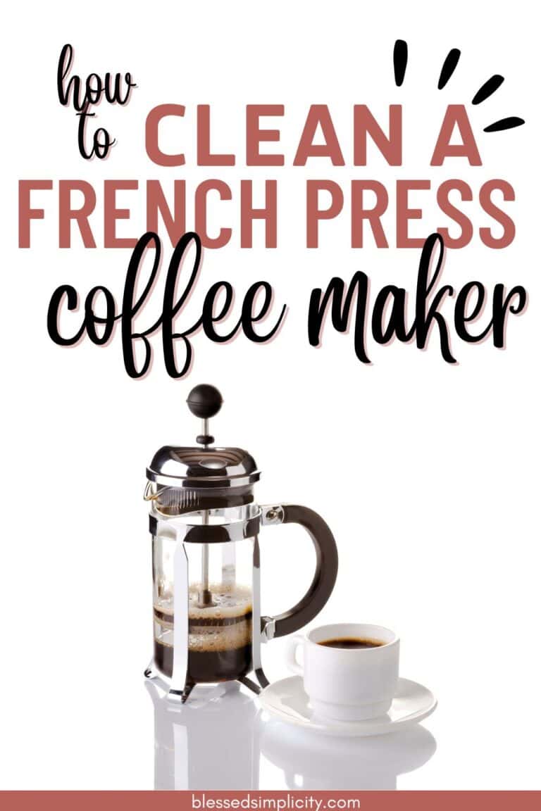 How to Clean a French Press Coffee Maker