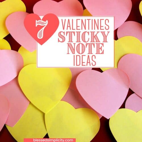 Valentines Day Sticky Notes