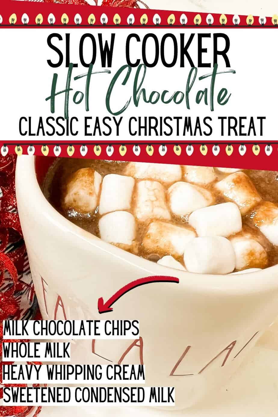 How to Make Hot Chocolate in a Slow Cooker Easily